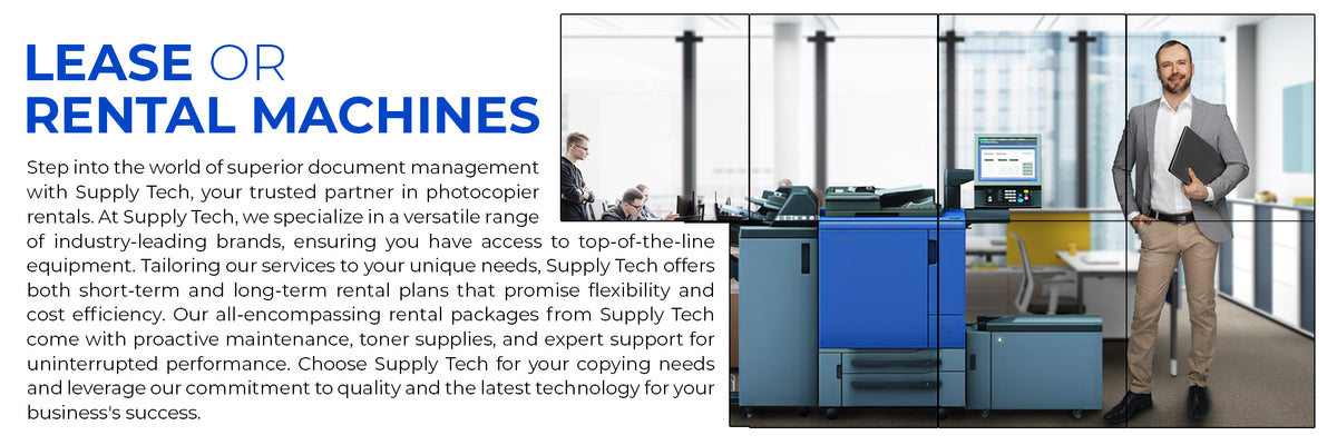 Printer and Copier Rental Services in Saudi Arabia | S-Tech Supply Tec